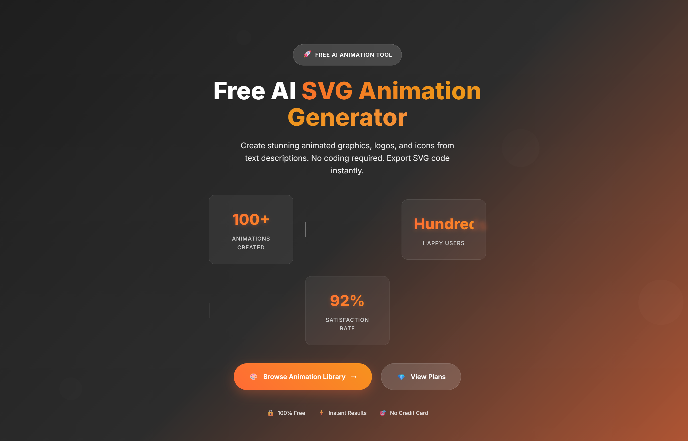 SVG Animation Library — Ready‑Made Effects | SVGenius
